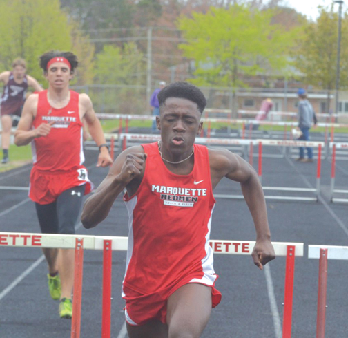 Nearly a sweep: Both Marquette Senior High School track teams win the ...